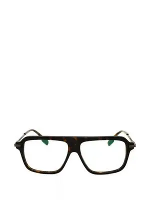 Canada Goose Tortoiseshell-effect Rectangle-frame Glasses - Brown