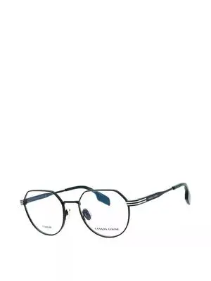 Canada Goose Geometric-frame Titanium Glasses - Blue