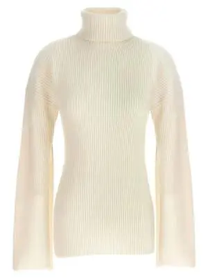 TOTEME Slit Sleeve' Sweater - White
