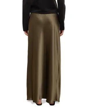 LESET Barb Bias Ankle Skirt