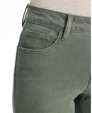 BAYEAS Plus Mid Rise Wide Leg Denim Jeans Stretch Comfortable