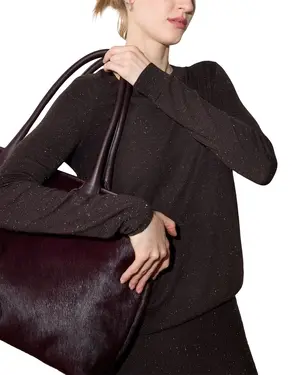 Whistles Annie Sparkle Crewneck Sweater
