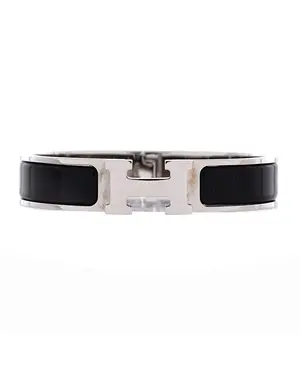 Hermès Narrow Clic H Bracelet - Enamel