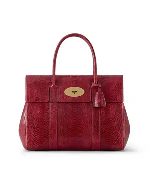 Mulberry Bayswater Handbag - Apple Red