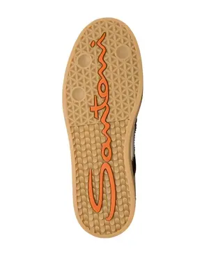 Santoni Leather Sneakers