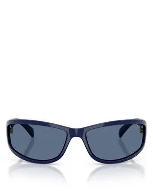 Miu Miu Wraparound Sunglasses, 69mm