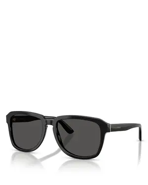 Dolce & Gabbana Square Sunglasses, 56mm - Black