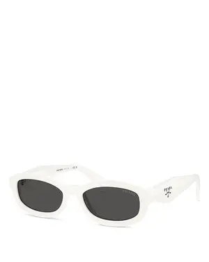 Prada Pillow Sunglasses, 54mm - Talc