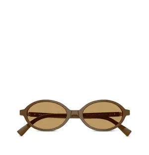 Miu Miu Oval Sunglasses, 50mm