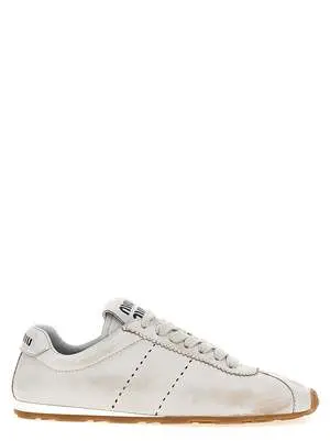 Miu Miu Plume' Sneakers - White
