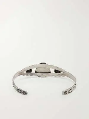 FOUNDWELL Vintage 1960s Sterling Turquoise Bracelet