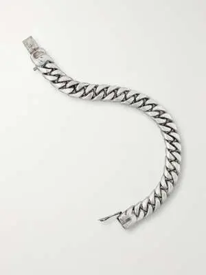 FOUNDWELL Vintage Heavy Curb 1990s Sterling Bracelet