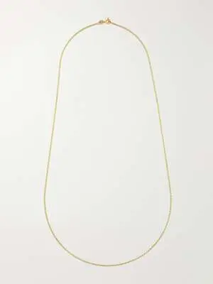 FOUNDWELL Vintage 1970s 18-karat Chain Necklace - Gold