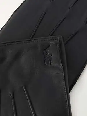 Polo Ralph Lauren Logo-debossed Leather Gloves
