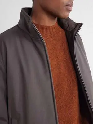Sunspel Brushed Shetland Wool Sweater