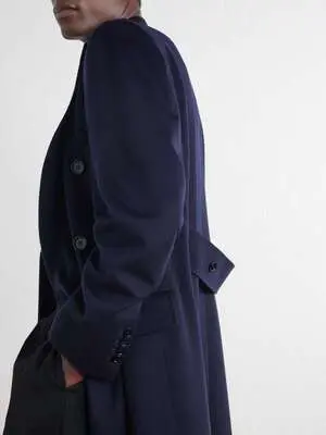 Dolce & Gabbana Double-breasted Virgin Wool Coat