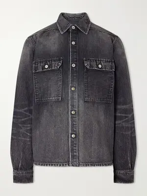 Rick Owens Denim Overshirt