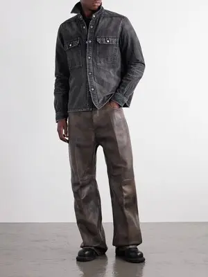 Rick Owens Denim Overshirt