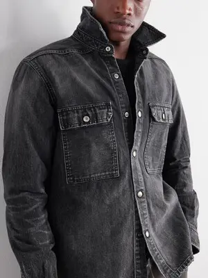 Rick Owens Denim Overshirt