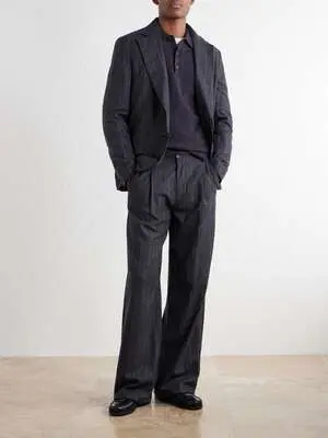 Sunspel Wool Polo Shirt