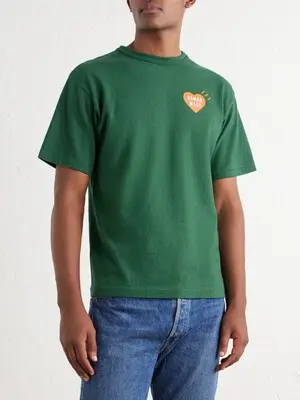 HUMAN MADE Printed Cotton-jersey T-shirt