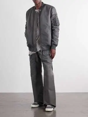 Rick Owens Classic Flight Padded Shell Bomber Jacket
