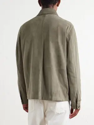 Frescobol Carioca Ravi Suede Jacket