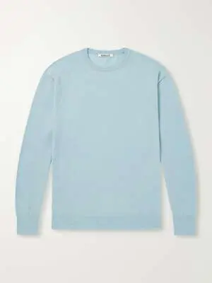 Auralee Cashmere Sweater - Mint