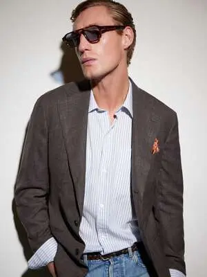 CUTLER AND GROSS Gr15 Aviator-style Acetate Sunglasses
