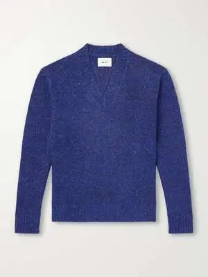Nn07 Flint Wool-blend Sweater - Blue