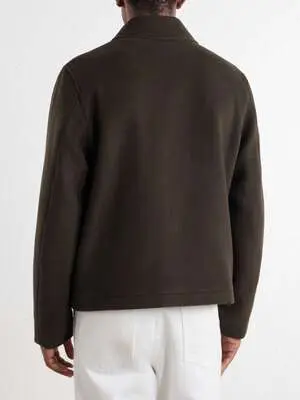 Mr P. Wool-felt Blouson Jacket