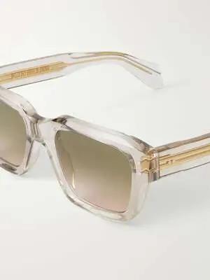 CUTLER AND GROSS 1432 Square-frame Acetate Sunglasses