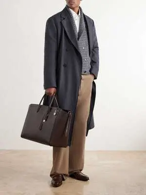 Dunhill Century 45 Leather Weekend Bag