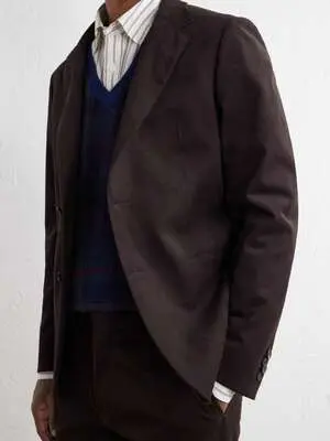 Mr P. Cotton-blend Twill Suit Jacket