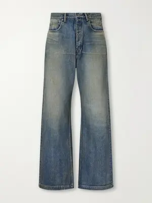 Rick Owens Strobe Wide-leg Jeans - Blue