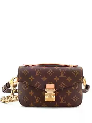 LOUIS VUITTON Pochette Metis Monogram Canvas East West Crossbody Bag - Brown