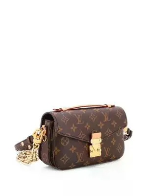 LOUIS VUITTON Pochette Metis Monogram Canvas East West Crossbody Bag