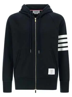 Thom Browne 4 Bar' Hoodie - Blue