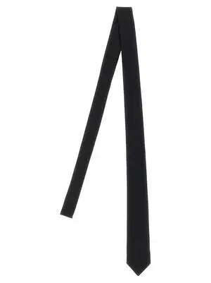 Saint Laurent Reps Bio 5’ Tie - Black