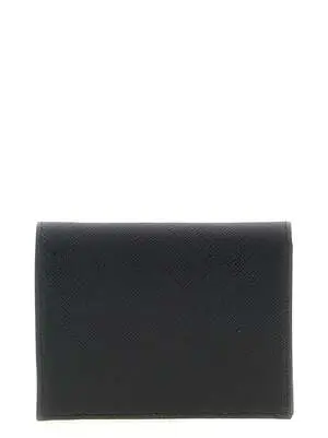 Prada Logo Leather Wallet
