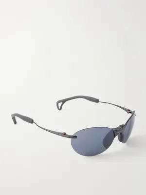 DISTRICT VISION Mami Vantage Rimless D-frame Titanium Sunglasses