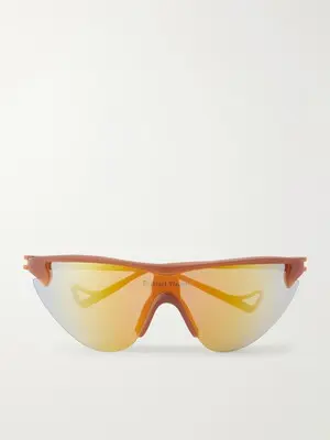 DISTRICT VISION Yukinori Range Finder D-frame Acetate Sunglasses - Multi