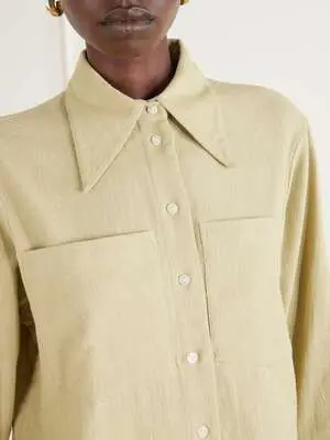 Alix Of Bohemia Delta Textured Cotton Shirt
