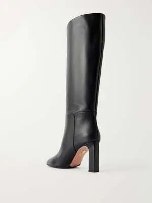 AQUAZZURA Sellier 85 Leather Knee Boots