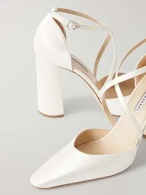 DANIELLE FRANKEL Joan 100 Satin Pumps