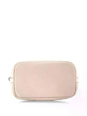 LOUIS VUITTON Lock And Walk Leather Bucket Bag