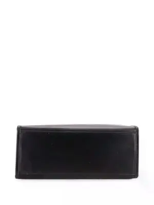 Fendi Sunshine Shopper Leather Medium Tote Bag - Black