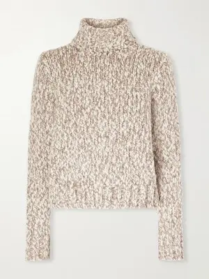 Ralph Lauren Marled Wool-blend Sweater - Neutrals
