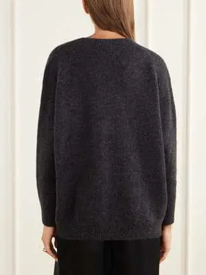 Bernadette Kane Brushed Intarsia-knit Sweater