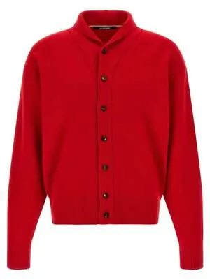 Jacquemus Le Cardigan Pelota' Cardigan - Red